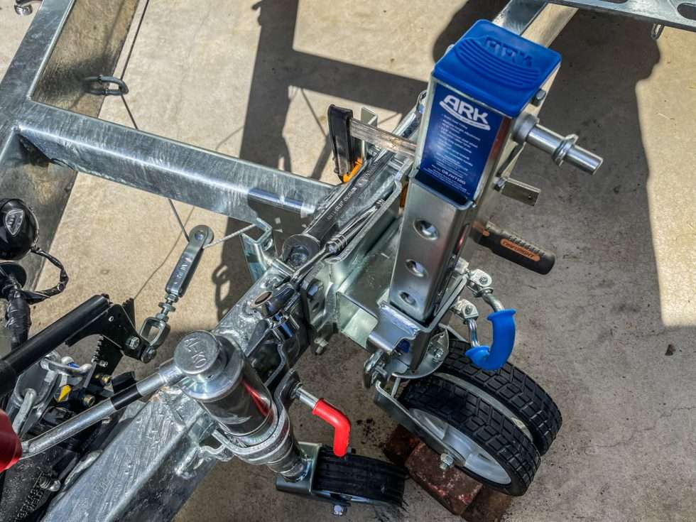 Ark XO 750 Jockey Wheel Fitted To Jayco All Terrain Caravan