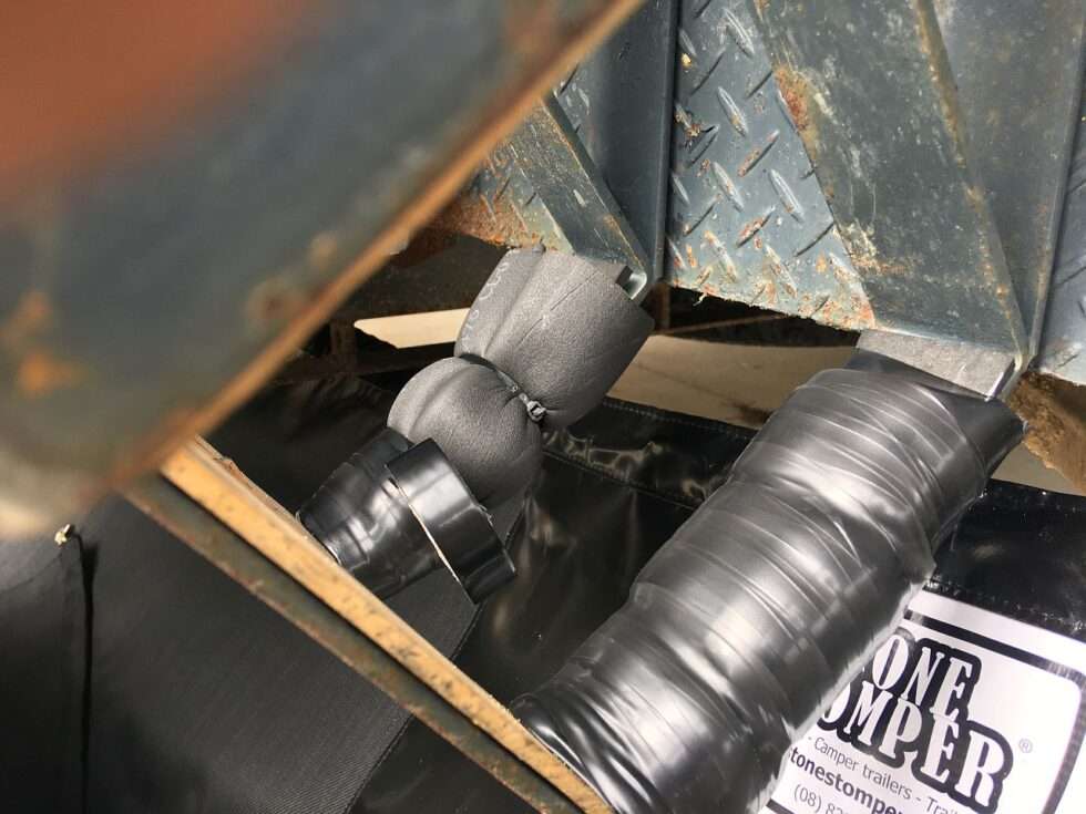 Installing A Stone Stomper On Our Offroad Caravan