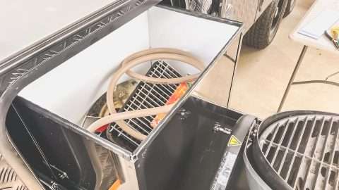 Caravan BBQ Slide Out For Your Tunnel Boot