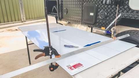 Caravan Tunnel Boot Slide Out Drawer