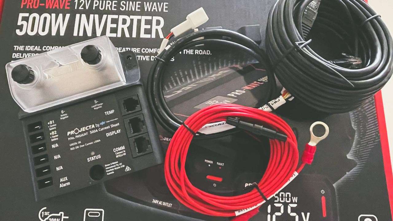 Projecta Inverter And Projecta Shunt Installation